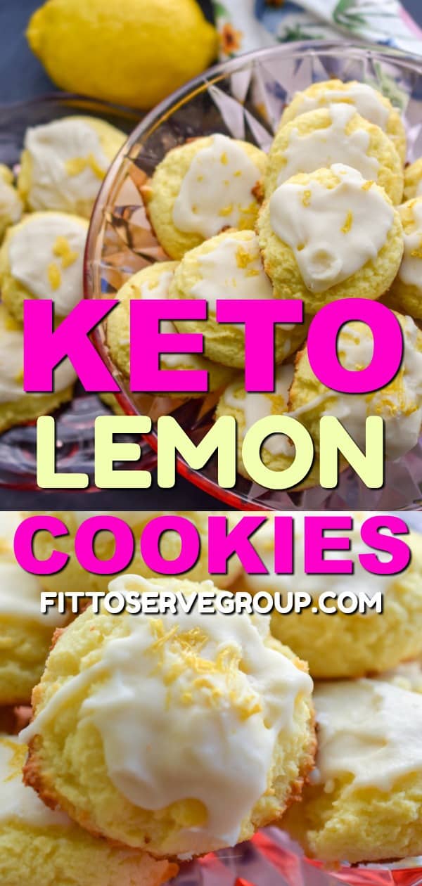 Easy Keto Lemon Cookies · Fittoserve Group
