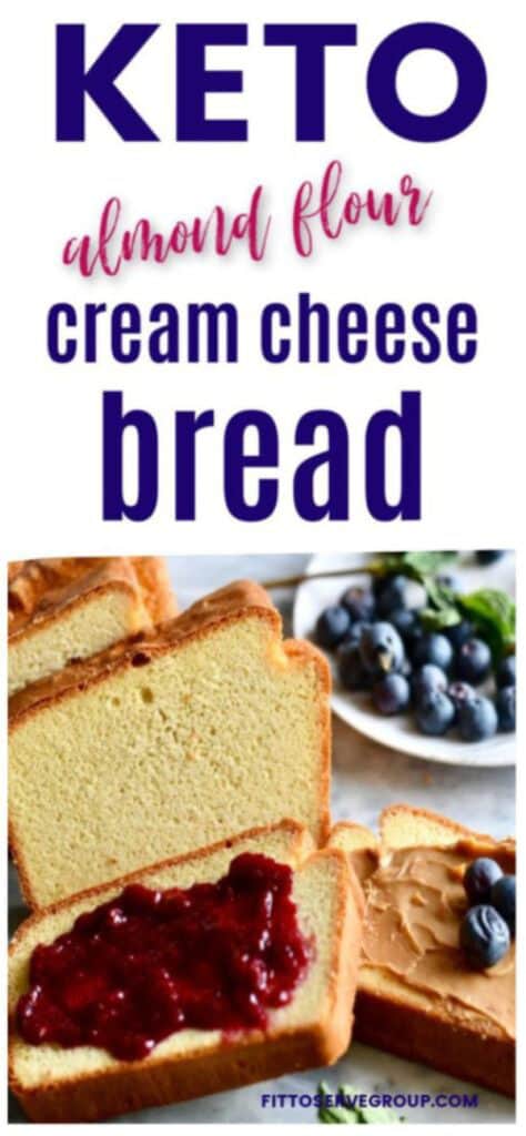 Keto Cream Cheese Almond Flour Bread Fittoserve Group