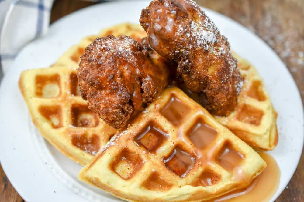 Keto Chicken And Waffles, Chaffles · Fittoserve Group