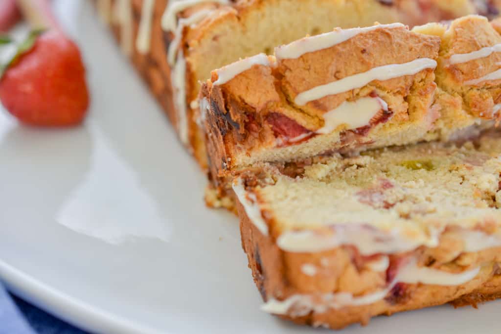 Keto Strawberry Rhubarb Bread · Fittoserve Group