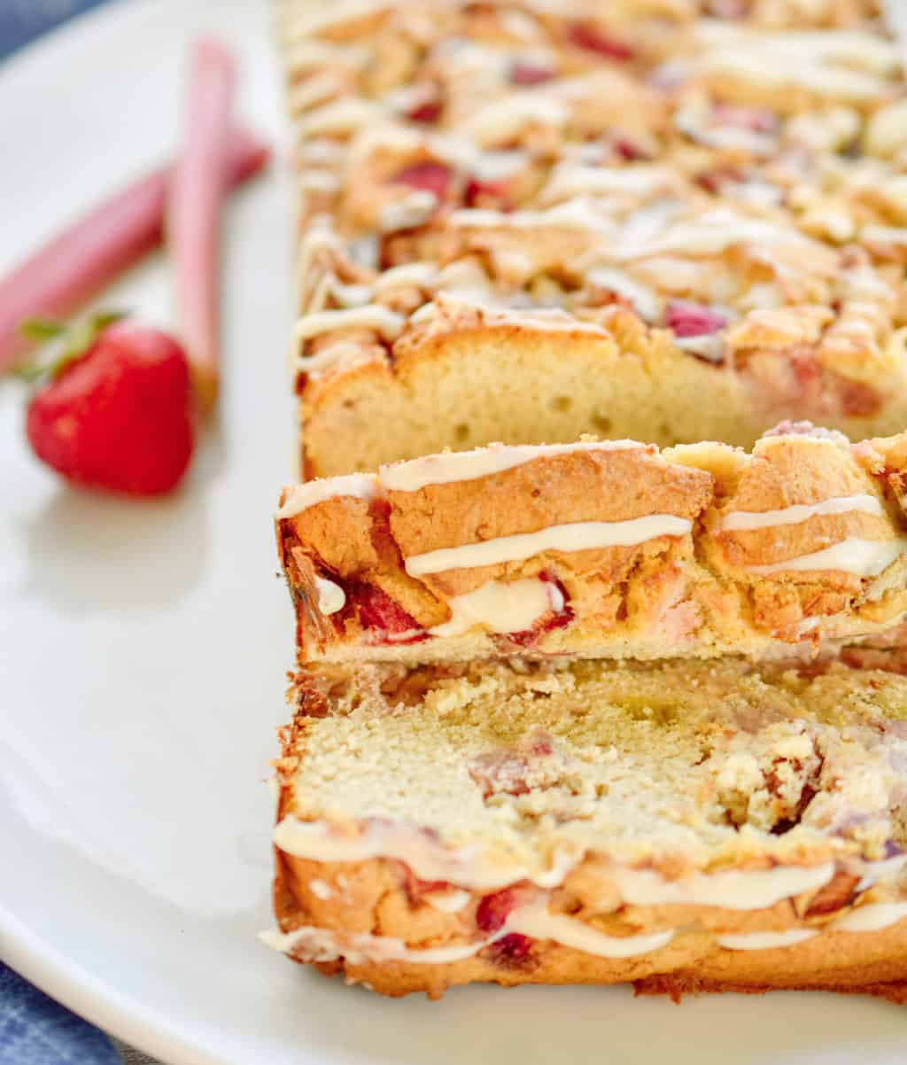 Keto Strawberry Rhubarb Bread · Fittoserve Group