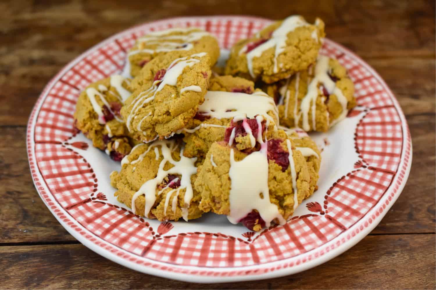 Keto Pumpkin Cranberry Cookies · Fittoserve Group