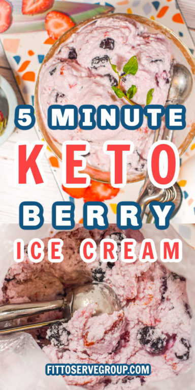 Keto-Friendly Ice Cream In Under 5 Minutes · Fittoserve Group