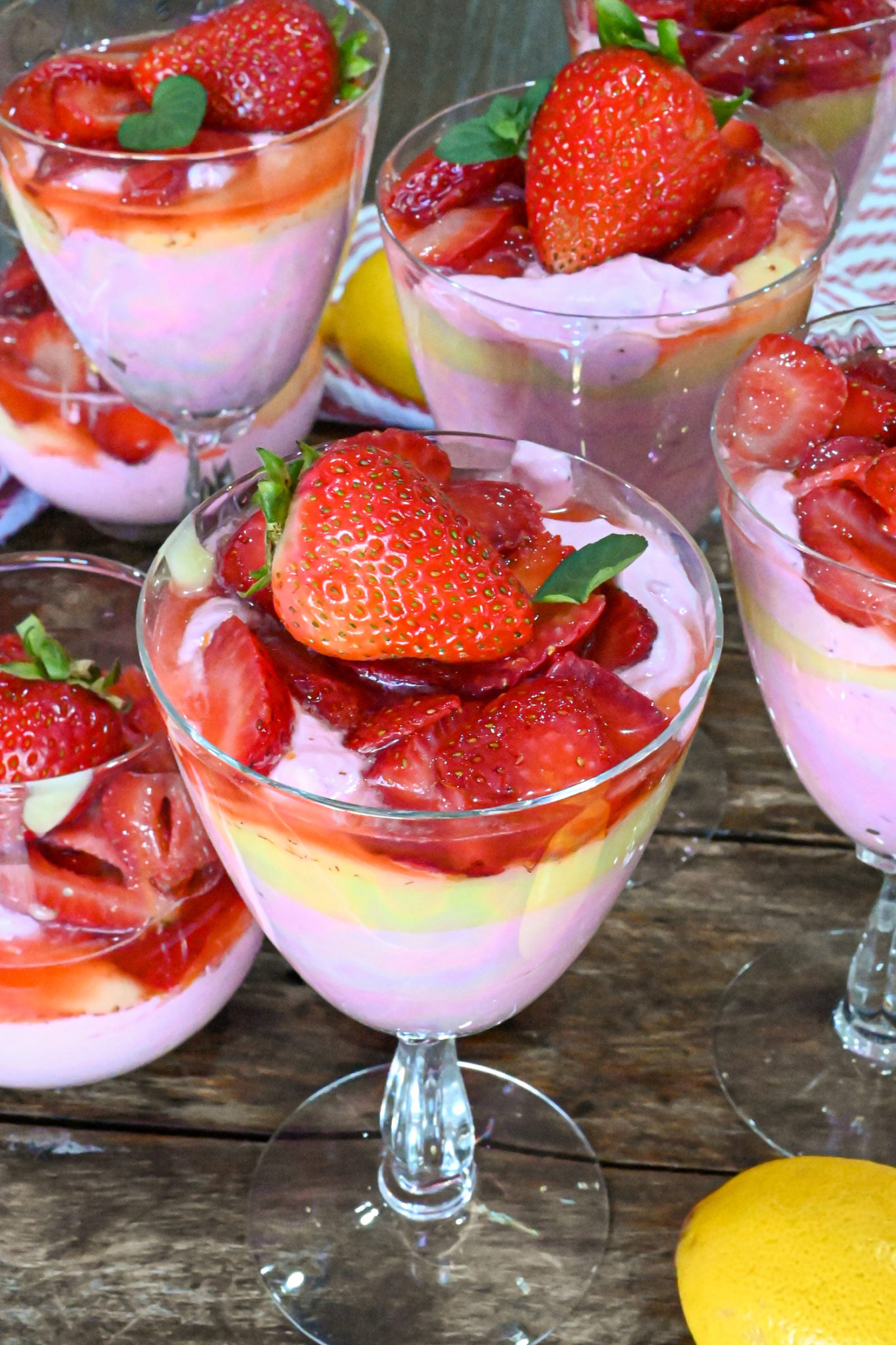 Easy Keto Strawberry Lemon Fool · Fittoserve Group