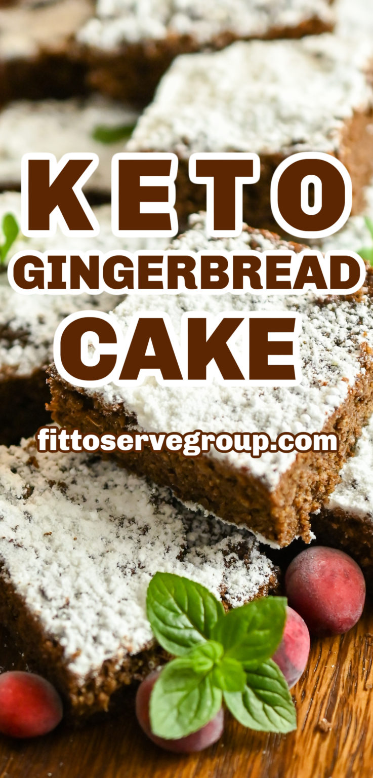 Keto Gingerbread Cake · Fittoserve Group