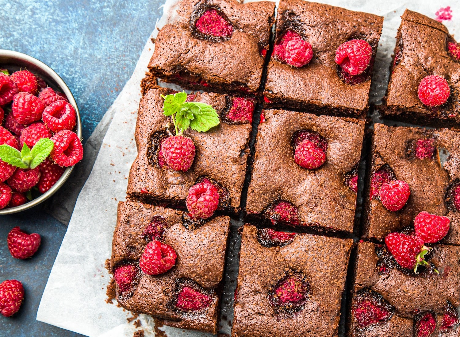 Keto Raspberry Brownies · Fittoserve Group