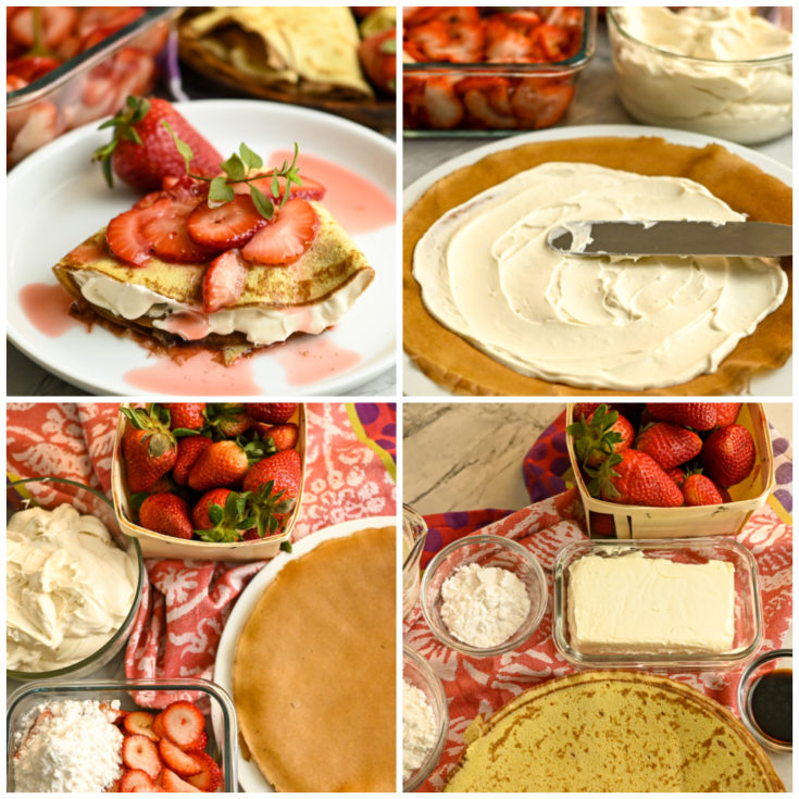 Crepini Strawberry Cream Cheese Crepes · Fittoserve Group