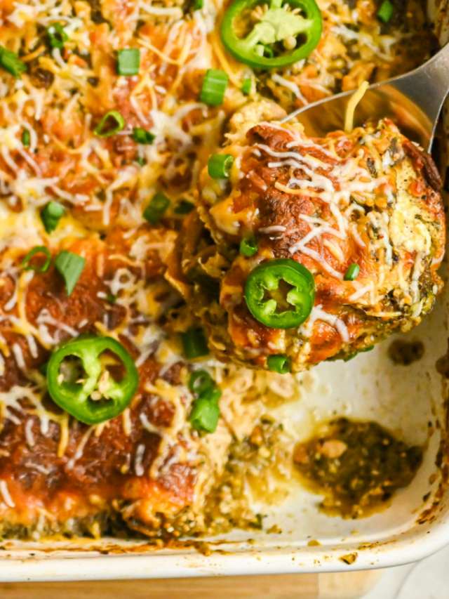 Keto Green Chicken Enchiladas (Crepini) · Fittoserve Group
