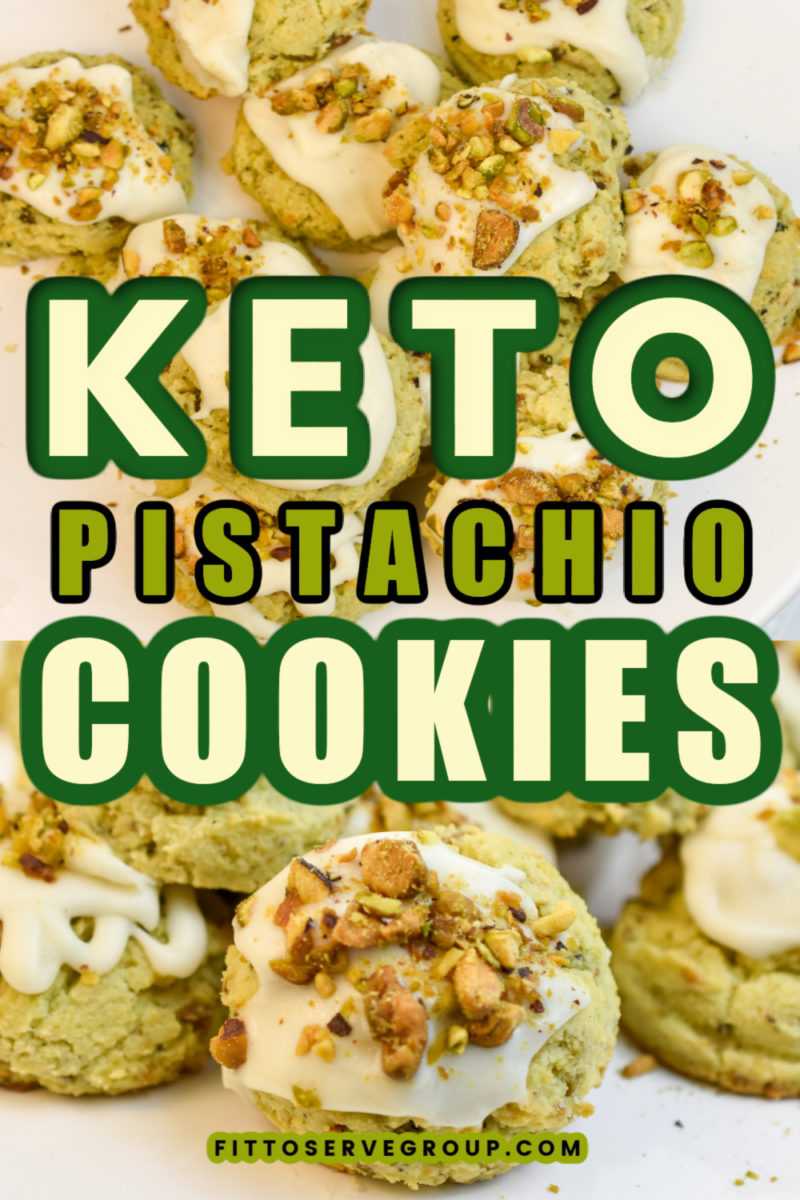 Keto Pistachio Cookies · Fittoserve Group