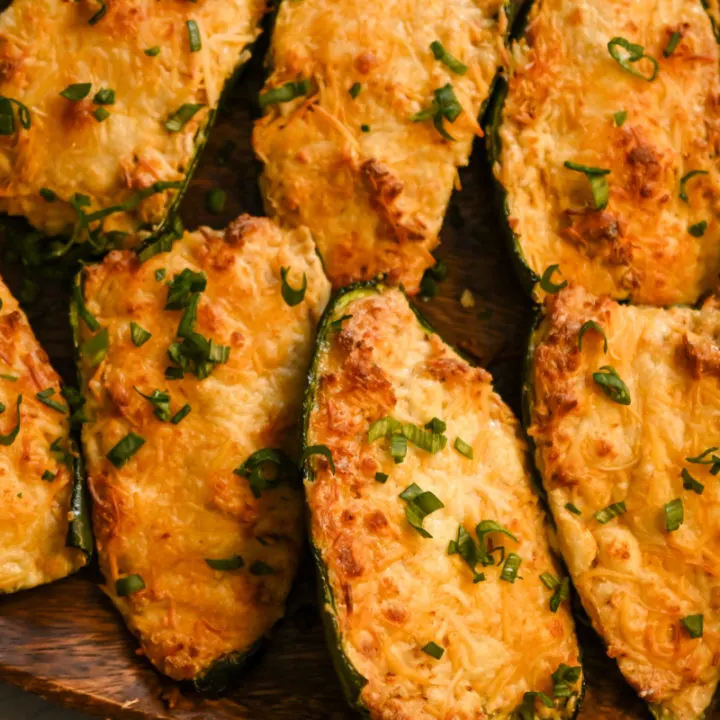 Three Cheese Stuffed Poblano Peppers (Keto) · Fittoserve Group
