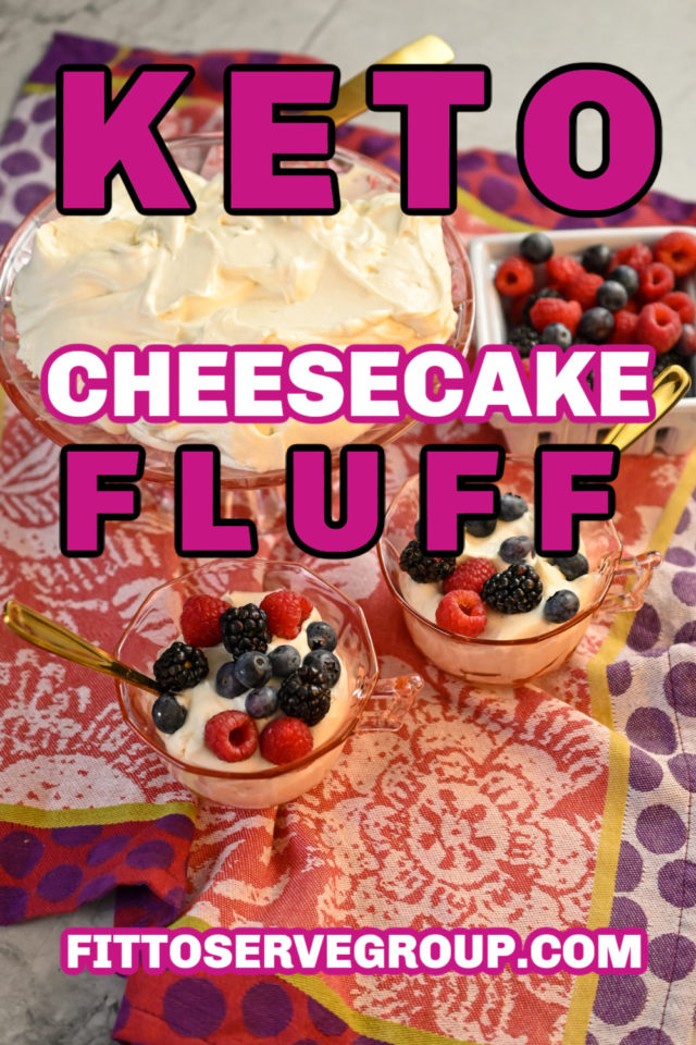 Keto Cheesecake Fluff (4 Ingredients) · Fittoserve Group