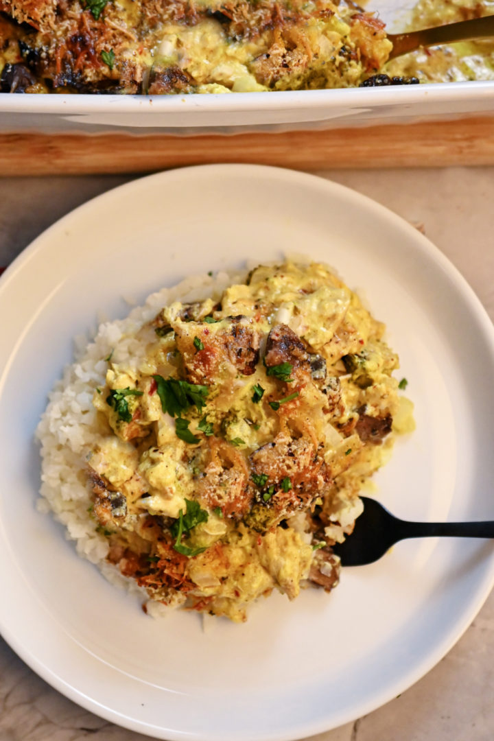 Keto Chicken Kiev Casserole · Fittoserve Group