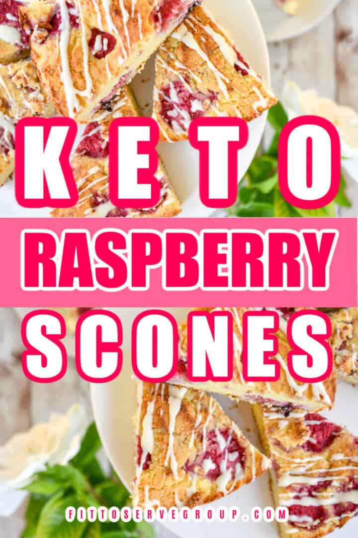 Keto Raspberry Scones · Fittoserve Group