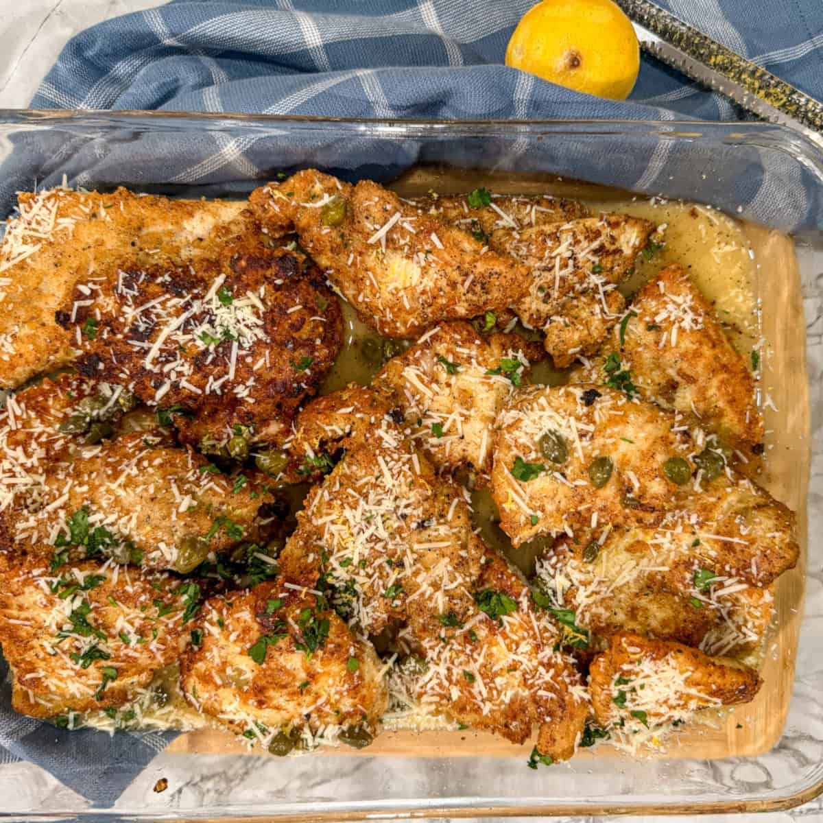 Keto Chicken Piccata · Fittoserve Group